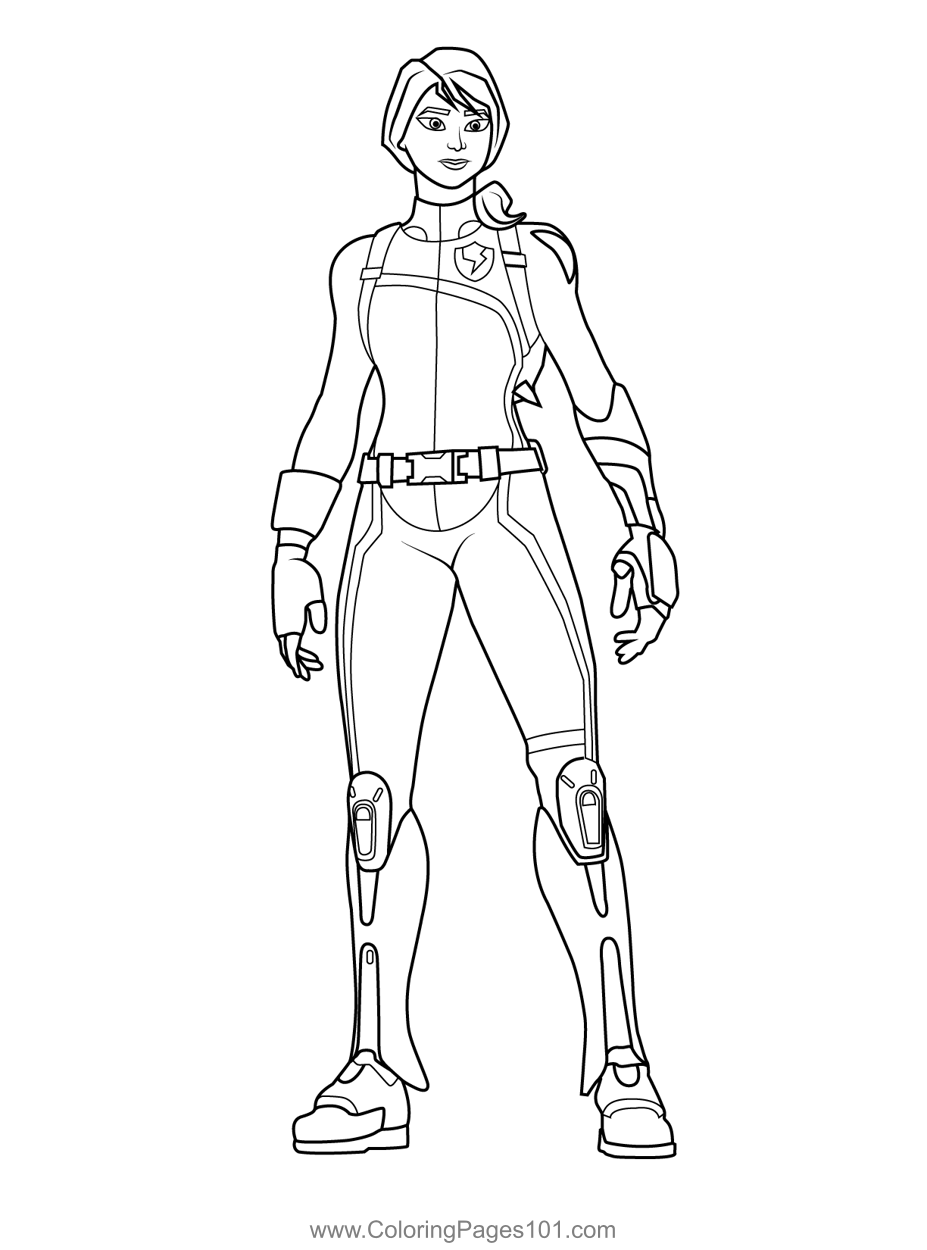 Fortnite Skins Coloring Pages