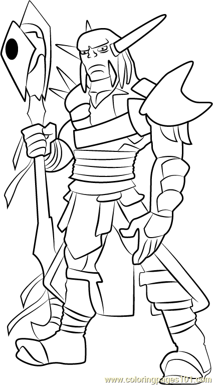 Damas Coloring Page for Kids - Free Jak and Daxter Printable Coloring ...