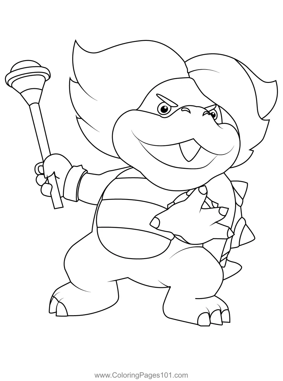 Ludwig von Koopa Mario Kart Coloring Page for Kids - Free Mario Kart ... Ludwig von Koopa Mario Kart Coloring Page for Kids - Free Mario Kart ...
