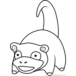 slowpoke Coloring Pages - 2 'slowpoke' worksheets for kids