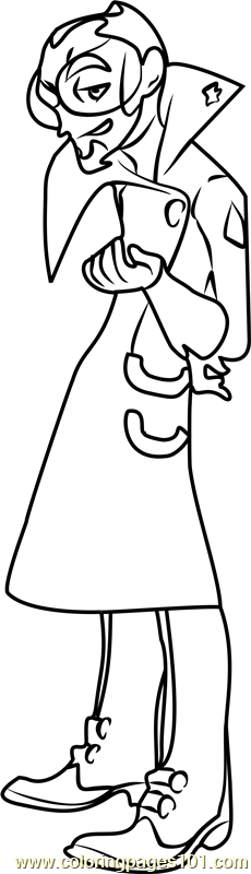 Faba Pokemon Sun and Moon Coloring Page for Kids - Free Pokemon Sun and ...