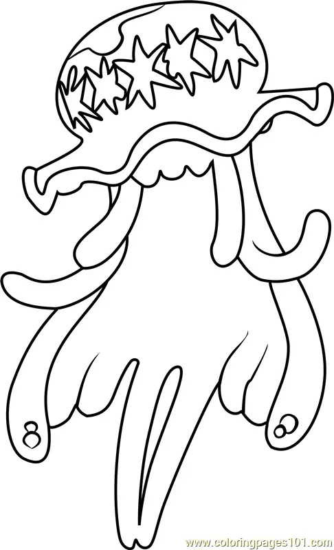 UB-01 Pokemon Sun and Moon Coloring Page for Kids - Free Pokemon Sun ...
