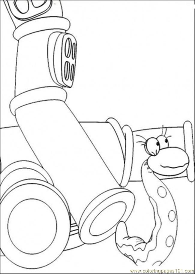 Coloring pages of a pipe