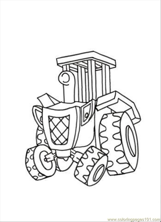 Bob The Builder Lofty Coloring Coloring Pages