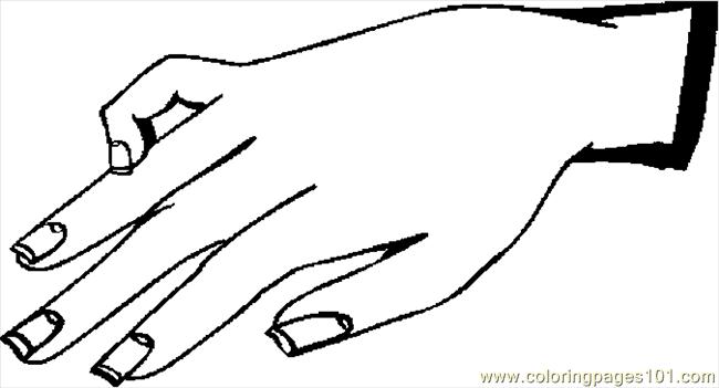 Two Hands Cupped Together Coloring Pages