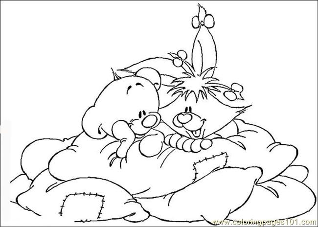 Diddl Colorear Kolorowanki Coloriages Cantan Amiga Singt Freundin ...