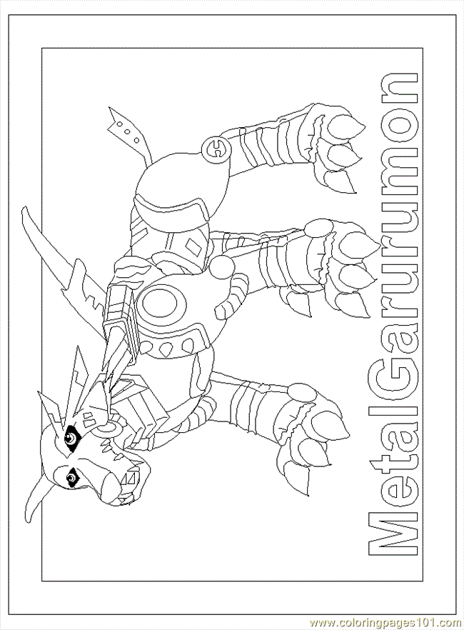 Digimon fusion greymon coloring pages