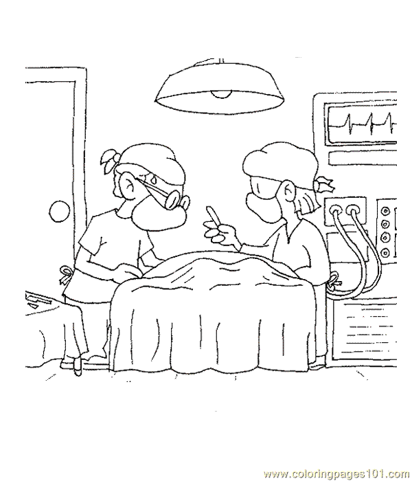 Doctor Kit Coloring Page Coloring Pages