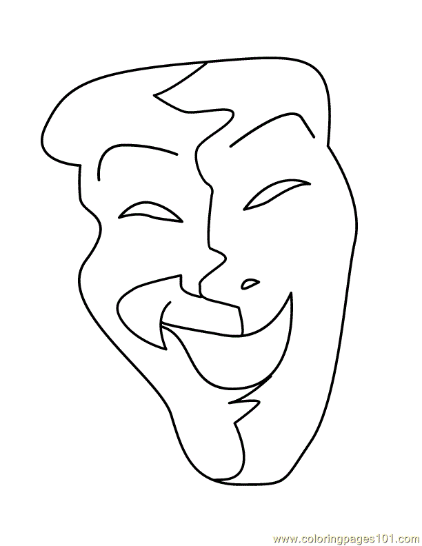 Drama Masks Mask Theatre Theater Clipart Clip Transparent Tragedy Faces ...
