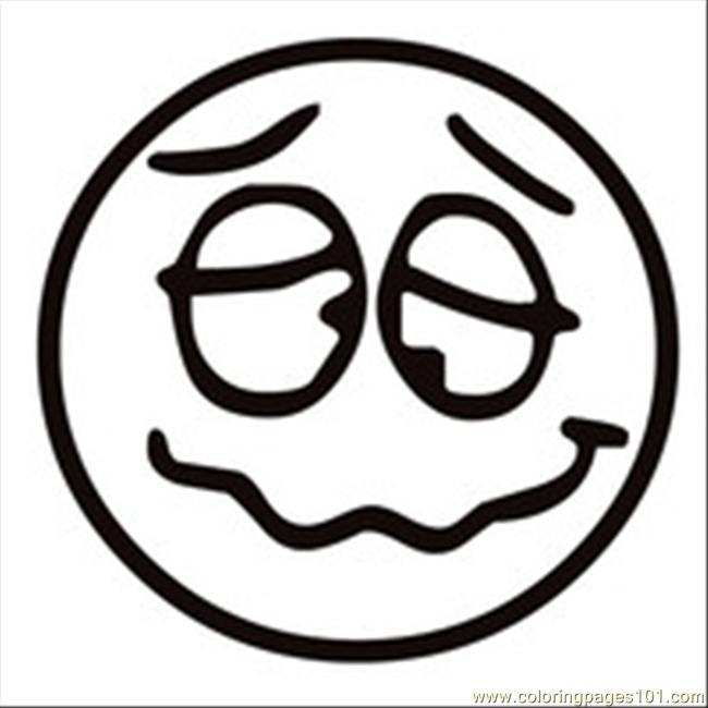 Bored Emotion - Free Coloring Pages