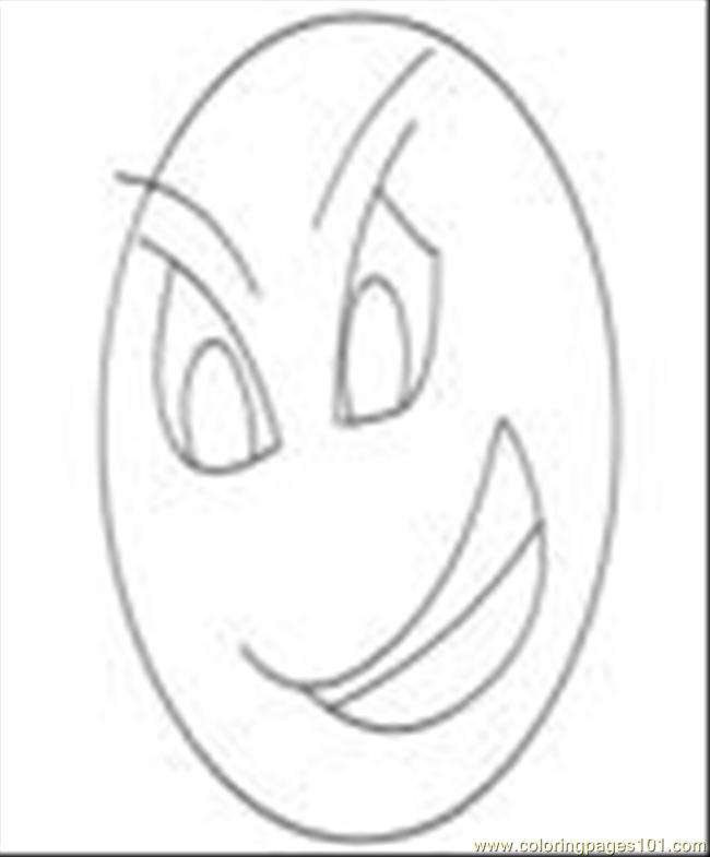 Scared Feelings Faces Coloring Pages Sketch Coloring Page