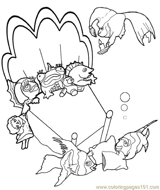 Sleepover Coloring Pages Party Pajama Printable Getcolorings Color ...