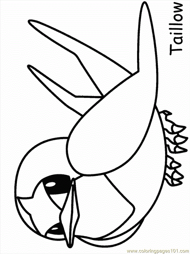 Flying Type Pokemon Coloring Pages Coloring Pages
