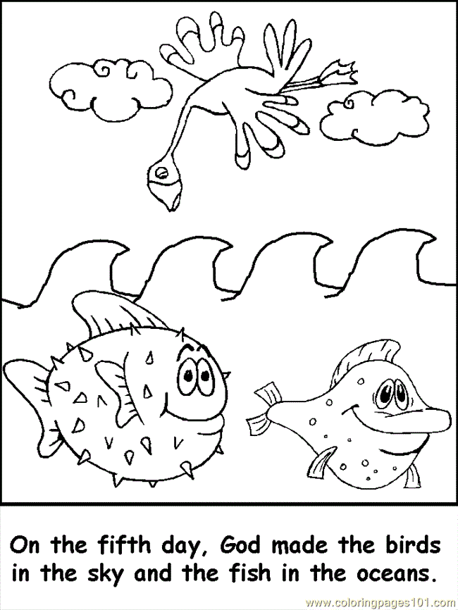 Coloring Pages Genesis(The Story of Creation) (Cartoons > Genesis(The ...