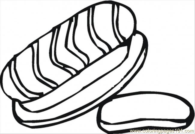 Meats coloring pages