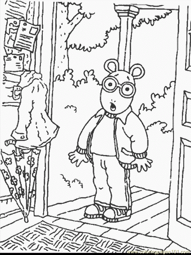 Coloring Pages Arthur And Friends 1 (17) (Cartoons > Others) - free ...