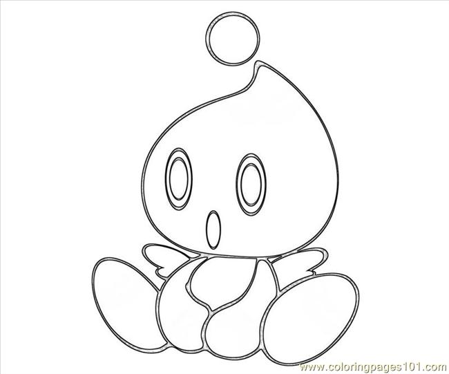 Chao Coloring Pages Coloring Pages
