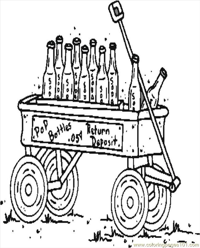Sprite Bottle Coloring Pages