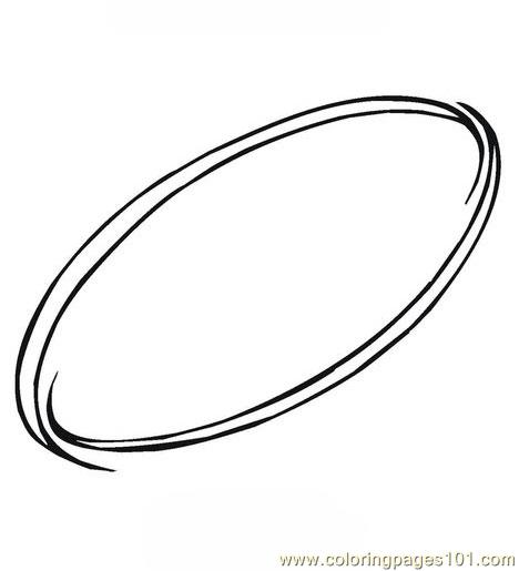 Oval Coloring Page Coloring Pages