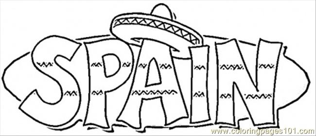 Coloring Pages Spain (Countries > Spain) - free printable coloring page ...
