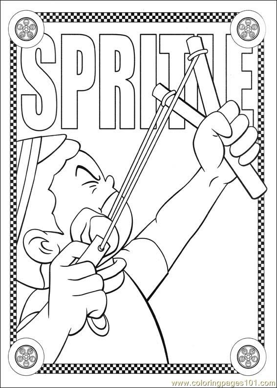 Coloring Pages Speed Racer 45 (Cartoons > Speed Racer) - free printable ...