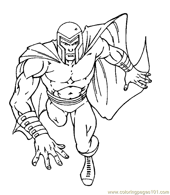 X men coloring pages beast mode