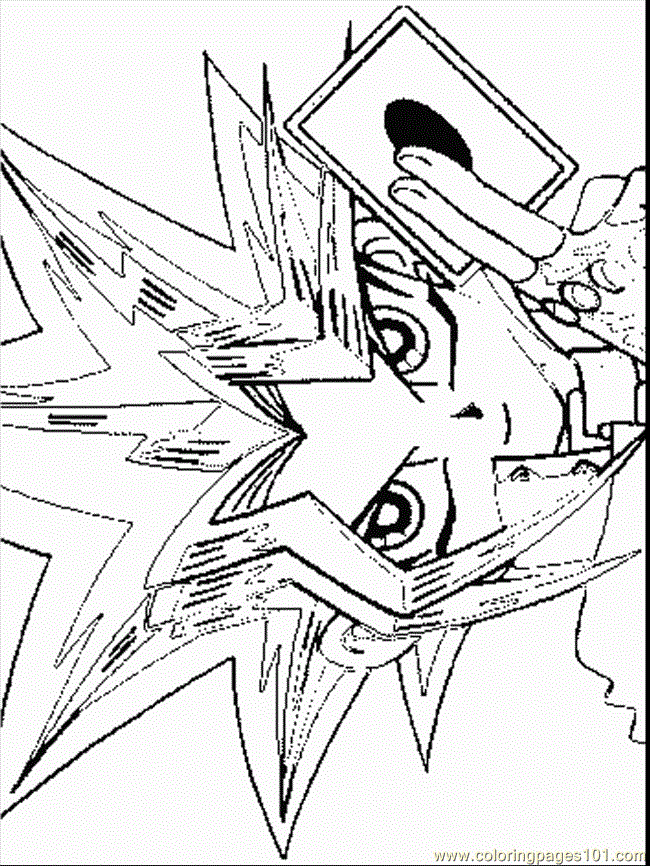 Yami yugi coloring pages